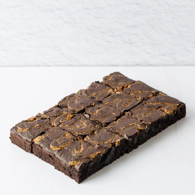 Caramel Fudge Brownies – Labonel Fine Baking