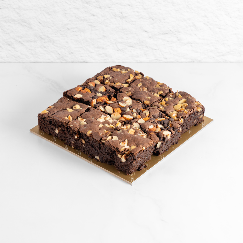 Classic Brownies With Nuts – Labonel Fine Baking